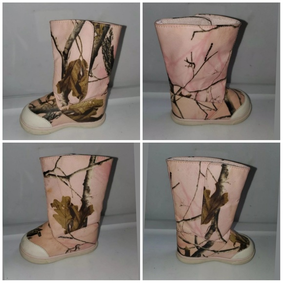 Realtree | Shoes | Realtree Pink Camo Boots | Poshmark